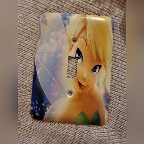 Disney | Wall Decor | Tinkerbell Light Switch Cover | Poshmark
